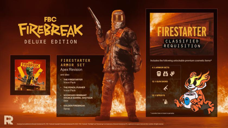 Студія Remedy поділилася подробицями про Deluxe-видання FBC: Firebreak | ITnet