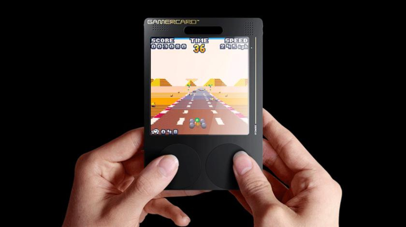 Представлена GamerCard - незвичайна ретро-консоль від племінника творця ...